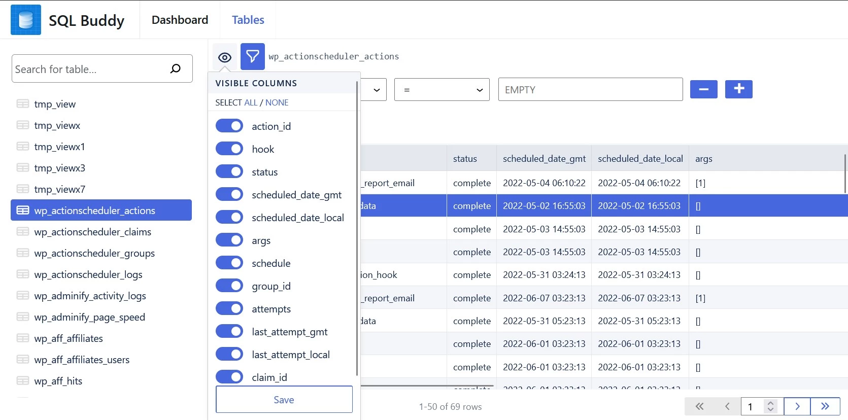 Top Wordpress Mysql Plugins 2023 